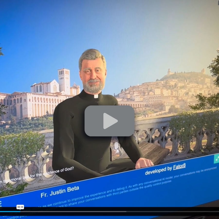 Introducing the Father Justin Interactive AI App by Catholic Answers ...